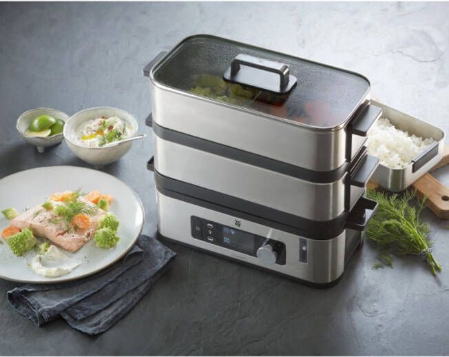 WMF KÜCHENminis Aroma stoomkoker WMF Vitalis E 415090011 - Glazen.shop